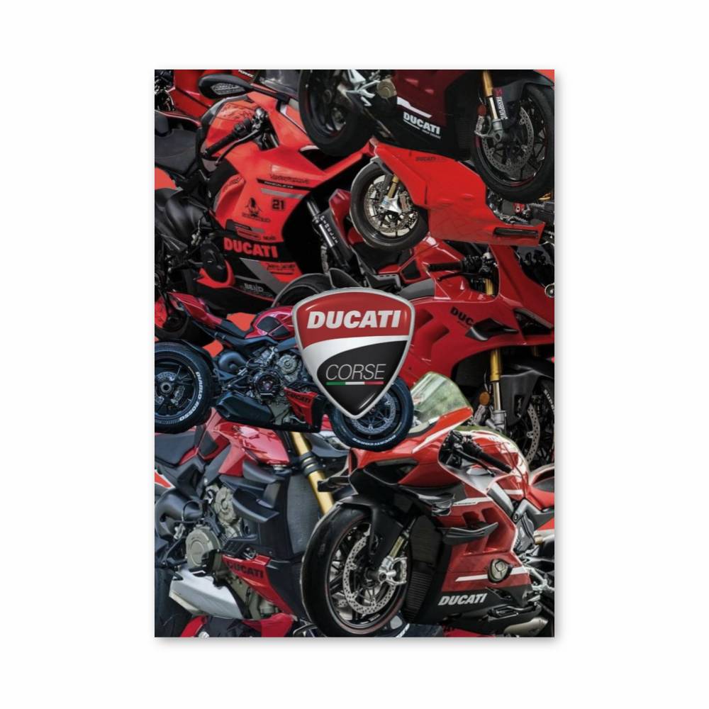 Poster Ducati Corse | Esthetische posters – Aesthetic Posters