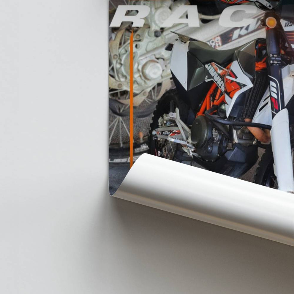 Affiche KTM Enduro | Aesthetic Posters